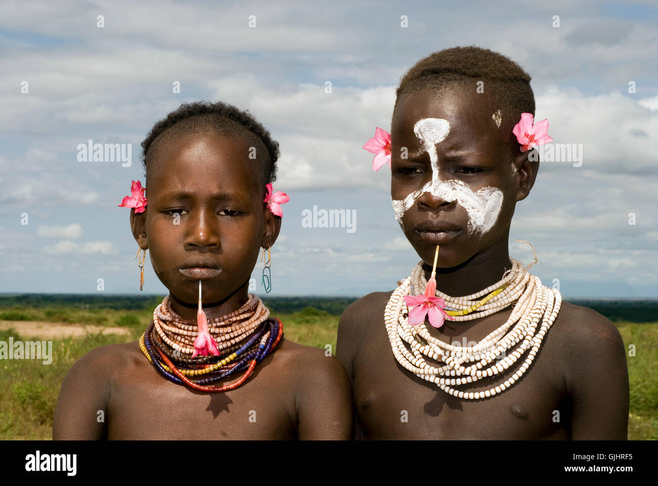 Karo children hi-res stock photography and images - Alamy