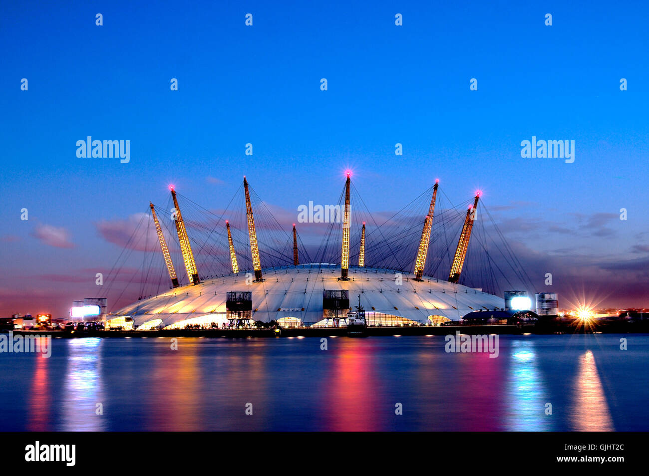 millennium dome - london Stock Photo - Alamy
