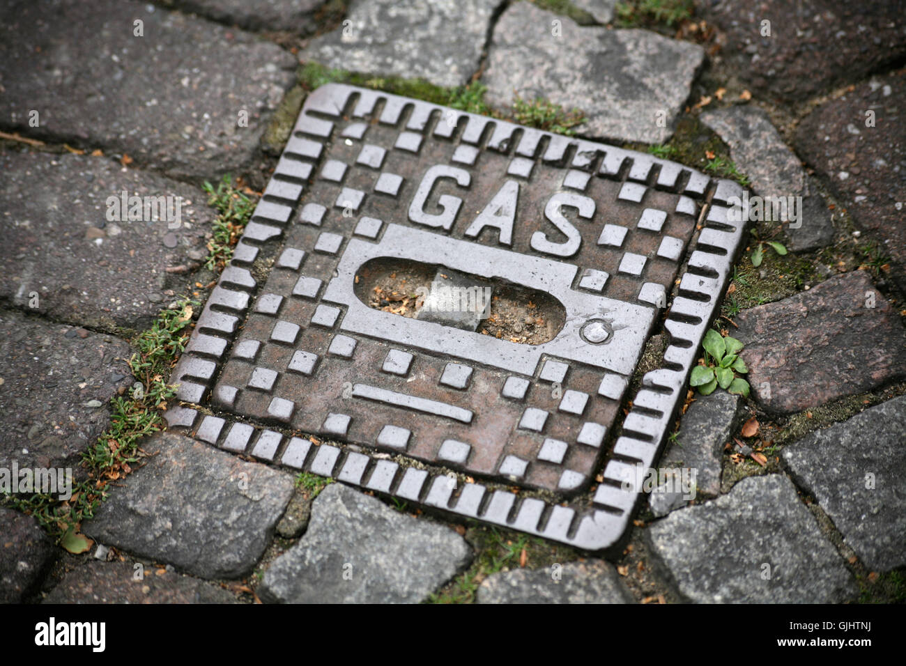 Gas pavement cover hi-res stock photography and images - Alamy