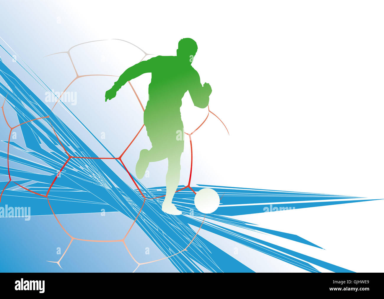 team sport kicker sport Stock Photo - Alamy
