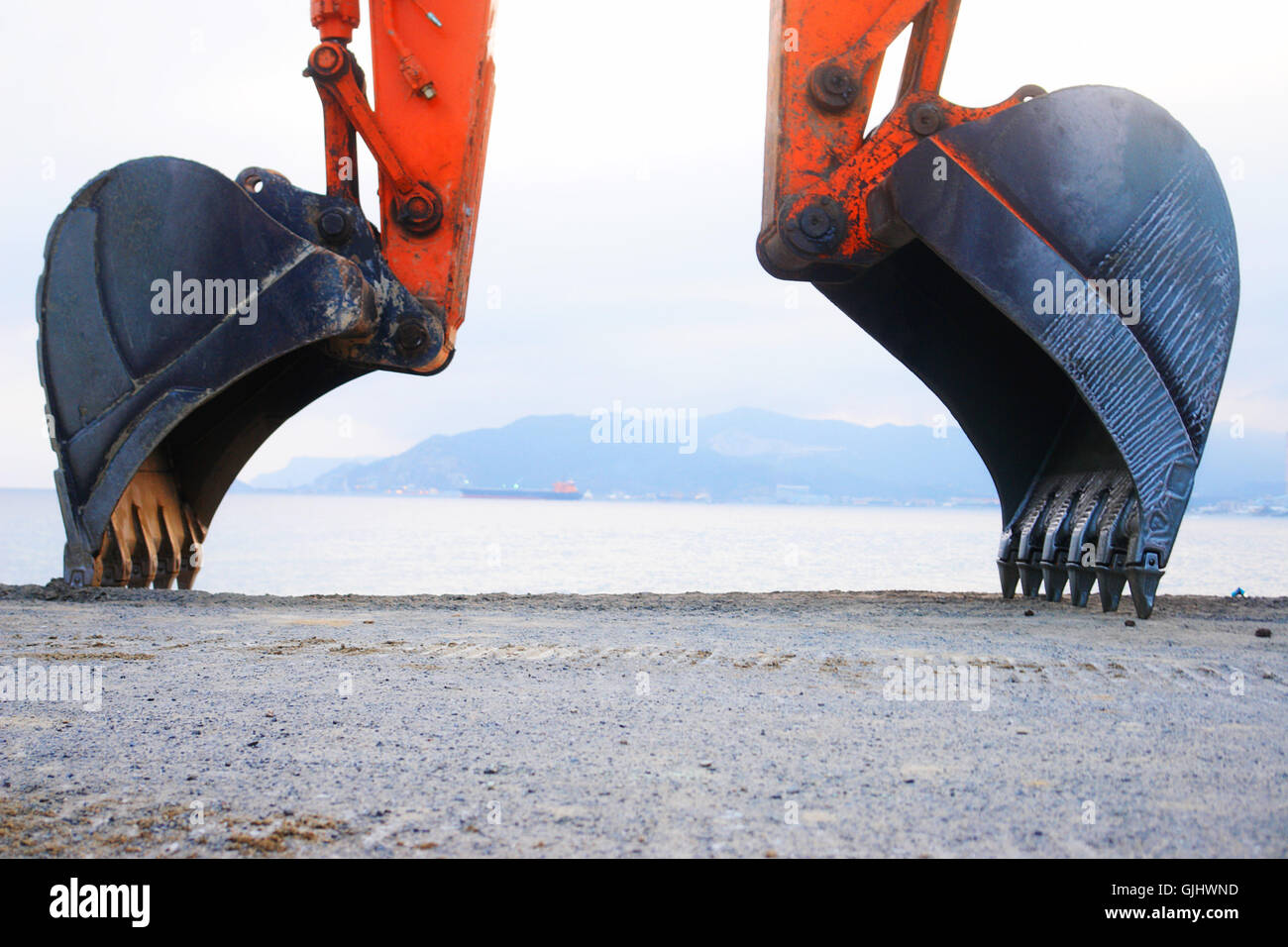 tool asphalt dredger Stock Photo - Alamy