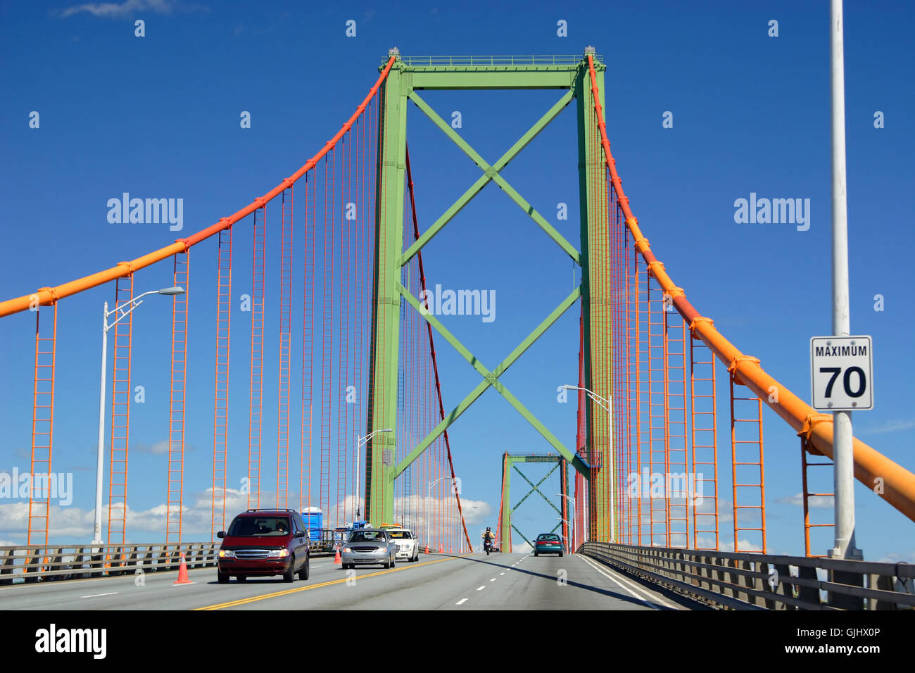 traffic transportation bridge Stock Photo - Alamy