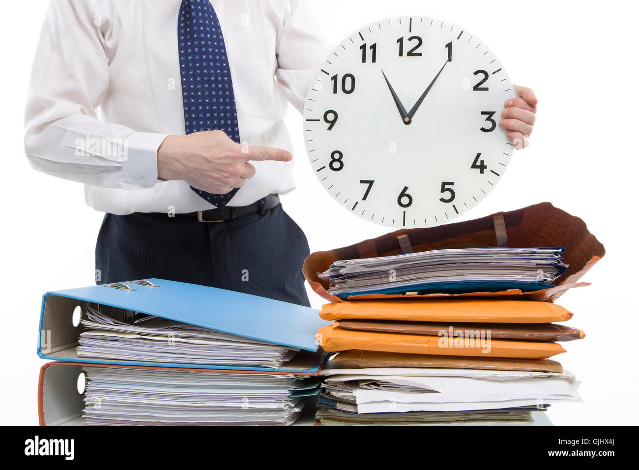 Working time hours clock hi-res stock photography and images - Alamy