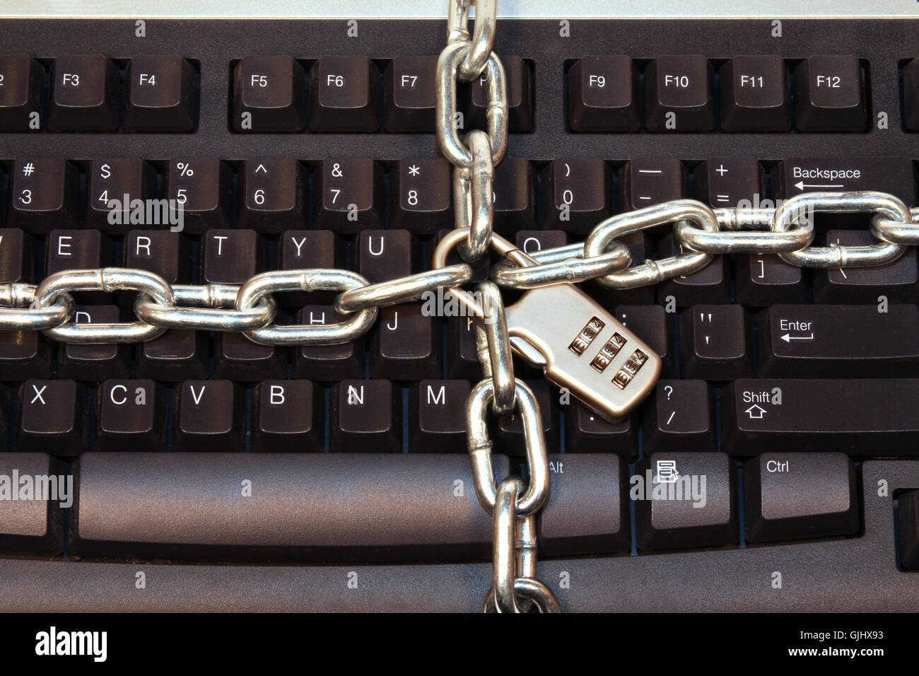 lock laptop notebook Stock Photo - Alamy