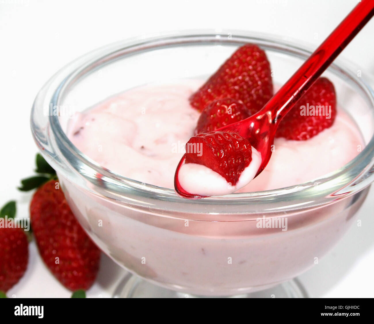 strawberry curd curds Stock Photo - Alamy