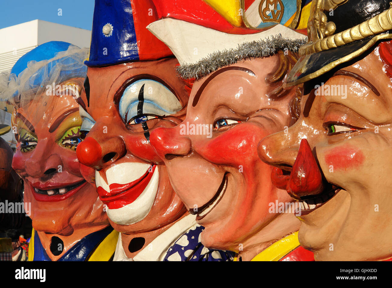 street carnival in mainz Stock Photo - Alamy