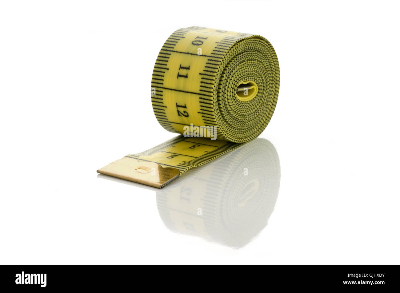 tape measure rolled standing Stock Photo - Alamy