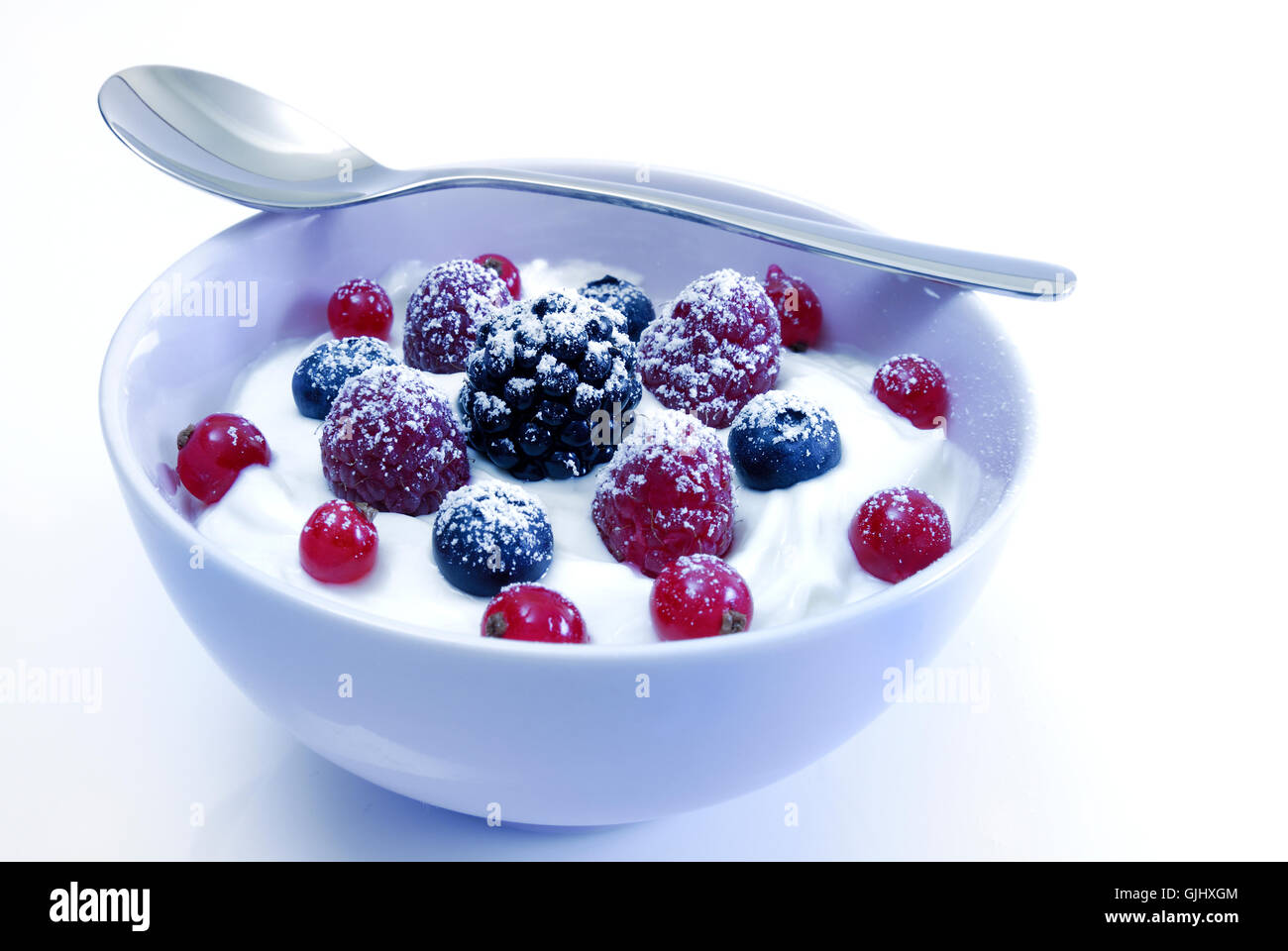 Yoghurt fresh fruit hi-res stock photography and images - Alamy