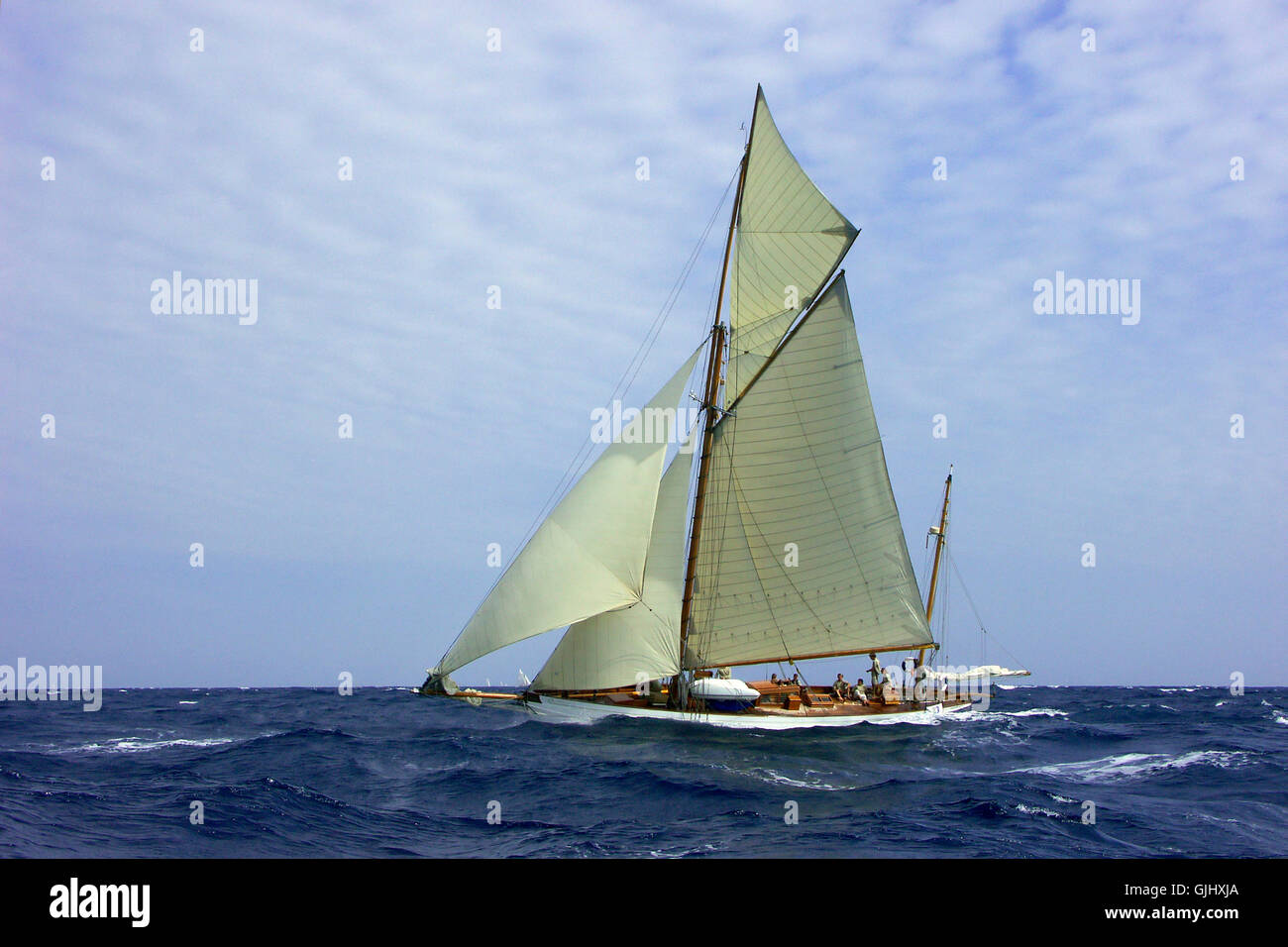 waves sail classical Stock Photo - Alamy