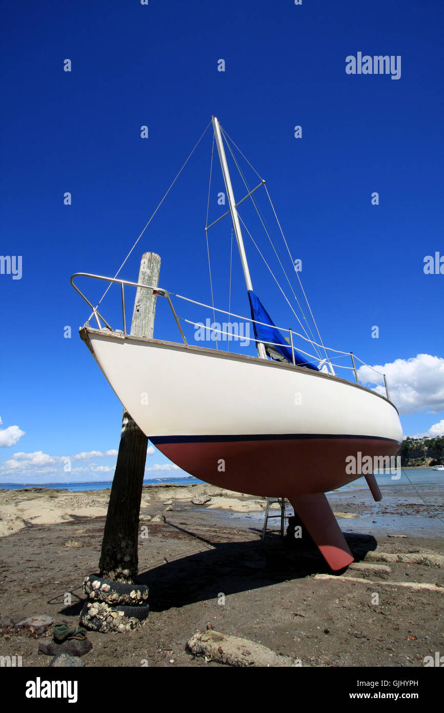 wherry yacht dry Stock Photo - Alamy