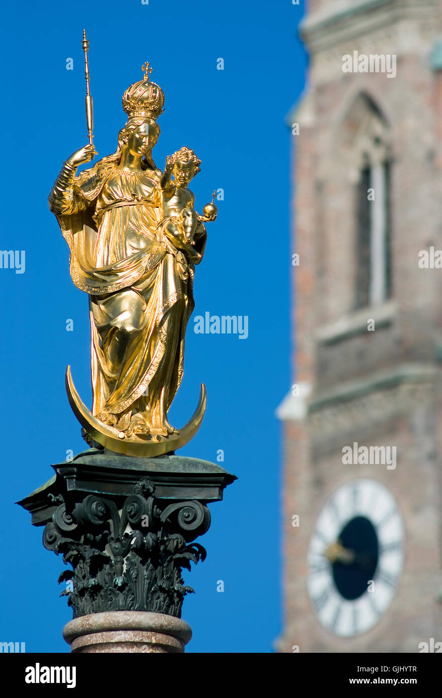 maria in munich Stock Photo - Alamy
