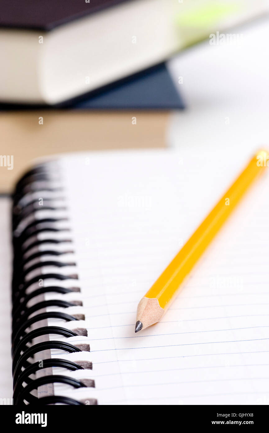 book notebook notepad Stock Photo - Alamy