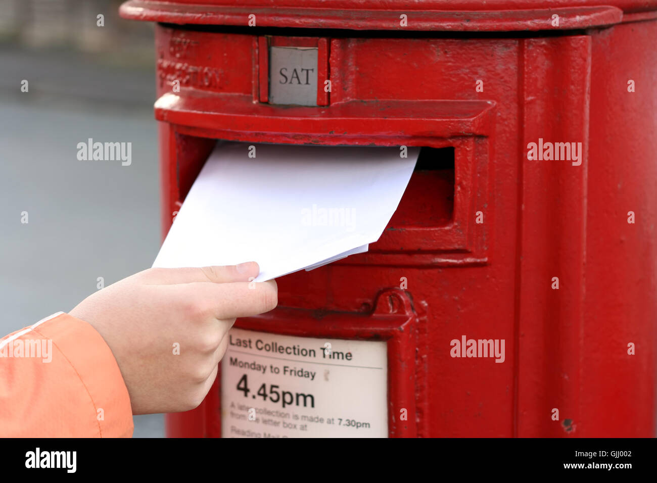 hole letter mail Stock Photo - Alamy