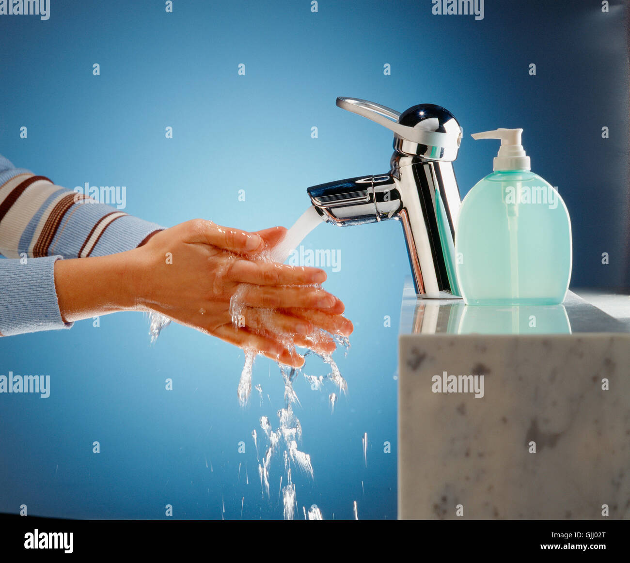 wash your hands Stock Photo - Alamy