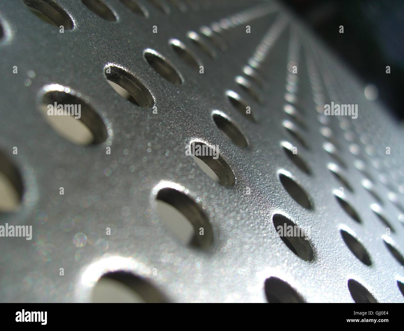 Perforated metal sheet hi-res stock photography and images - Alamy