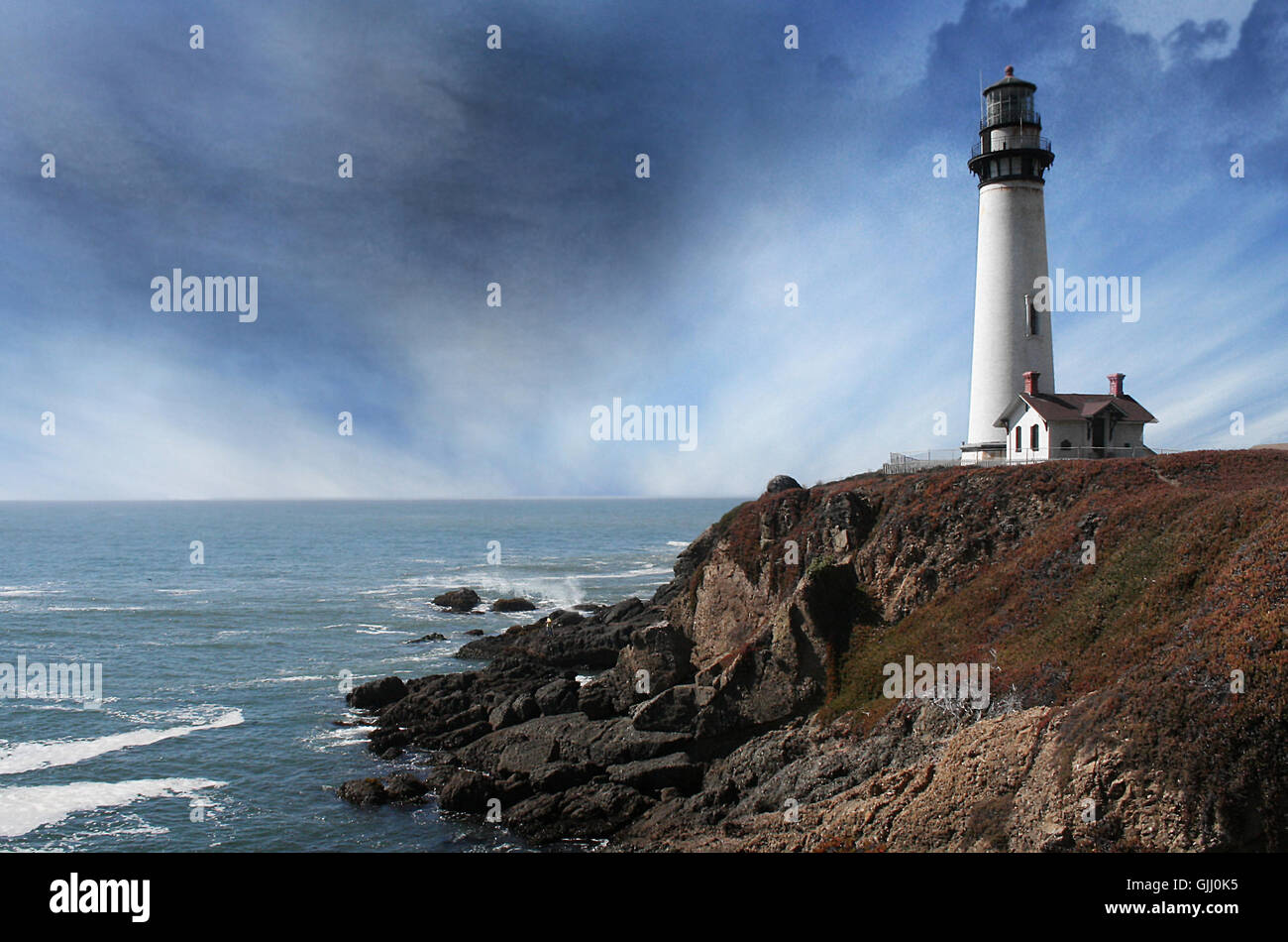 Lighthouse roter sand hi-res stock photography and images - Alamy