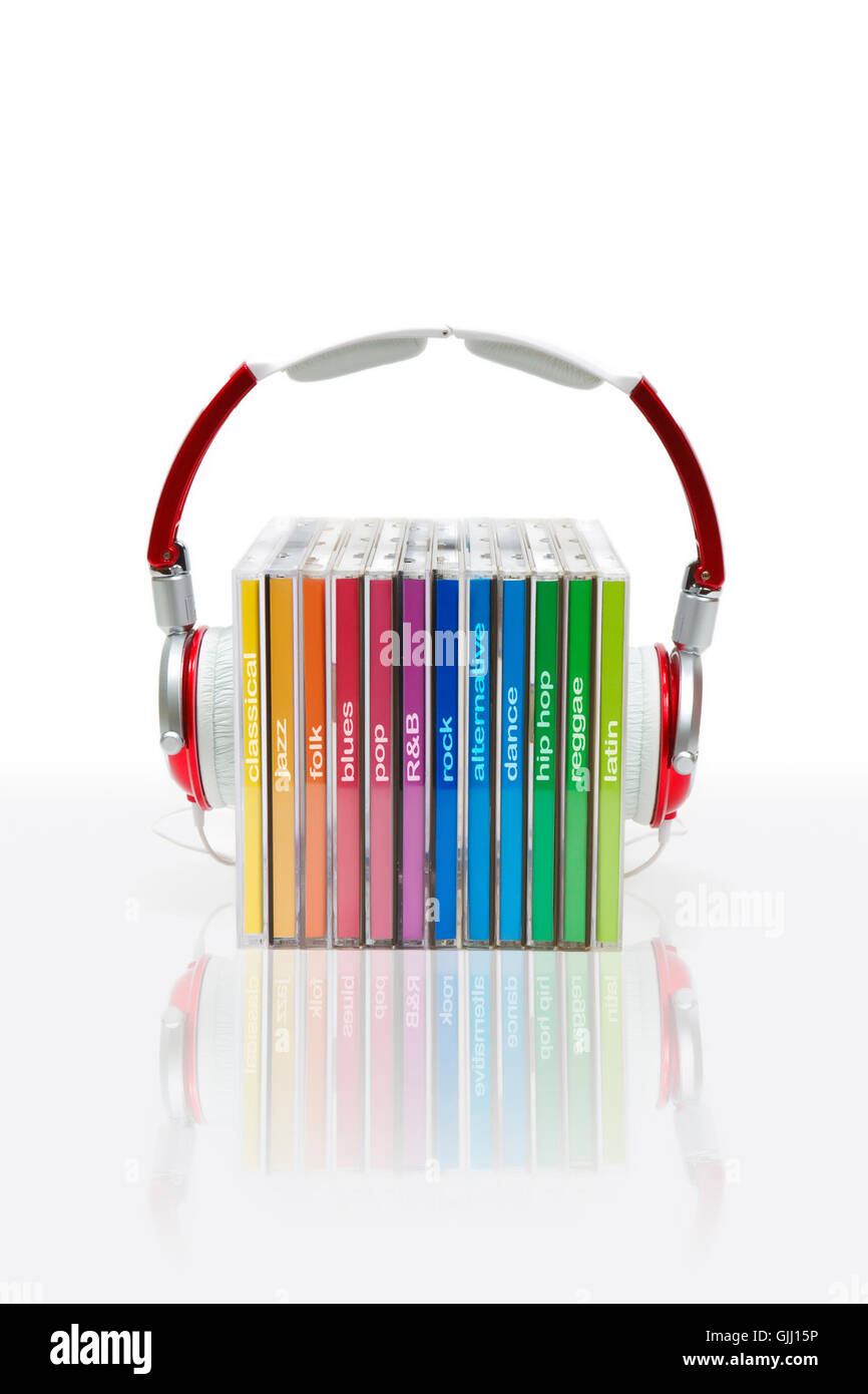 music sound CD Stock Photo - Alamy
