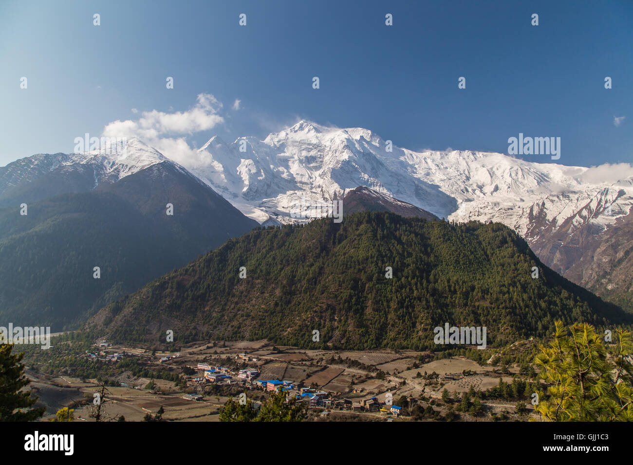 Annapurna II Nepal Stock Photo - Alamy