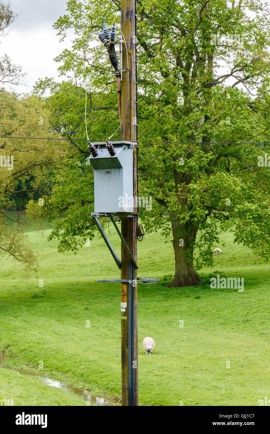 Wooden electrical box hi-res stock photography and images - Alamy