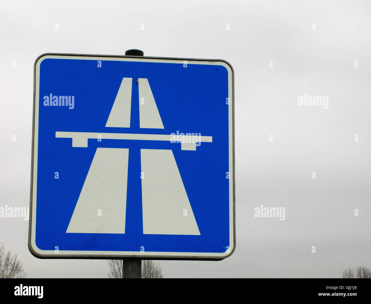 Autobahnschild hi-res stock photography and images - Alamy