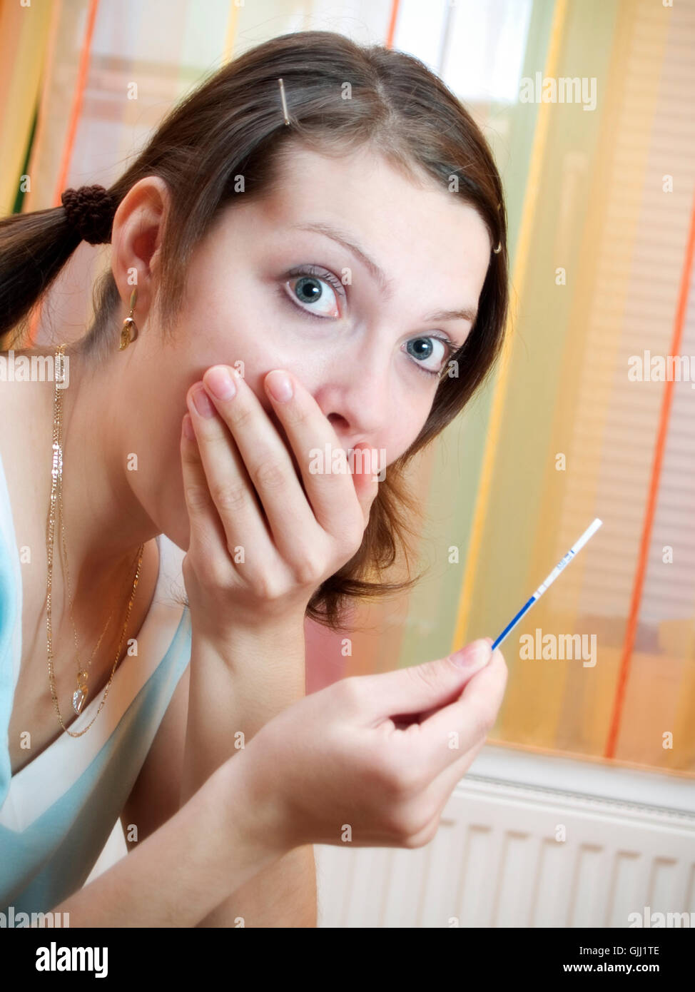 woman pregnancy shock Stock Photo - Alamy