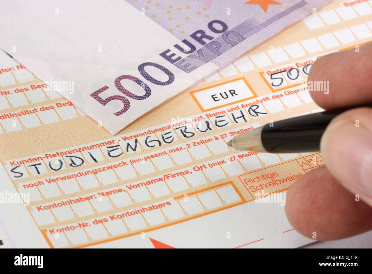 euro check euro currency Stock Photo - Alamy
