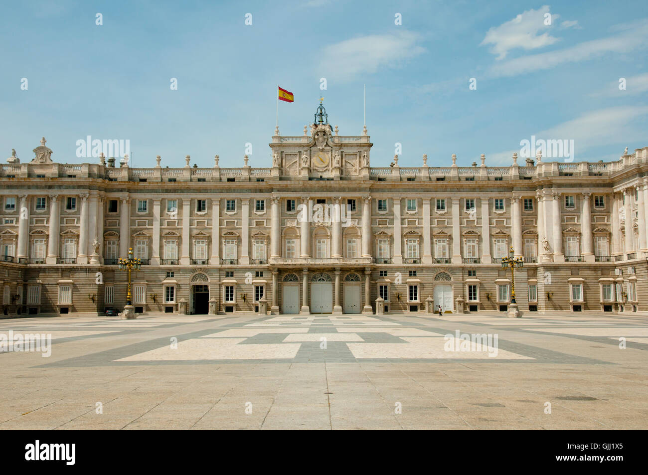Royal Palace of Madrid - Spain Stock Photo - Alamy