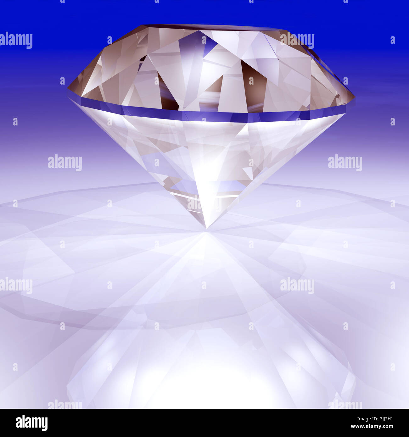 diamond glass chalice Stock Photo - Alamy