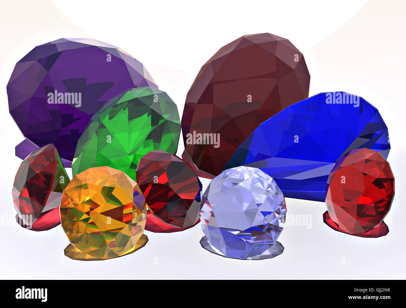 diamond jewels glass Stock Photo - Alamy
