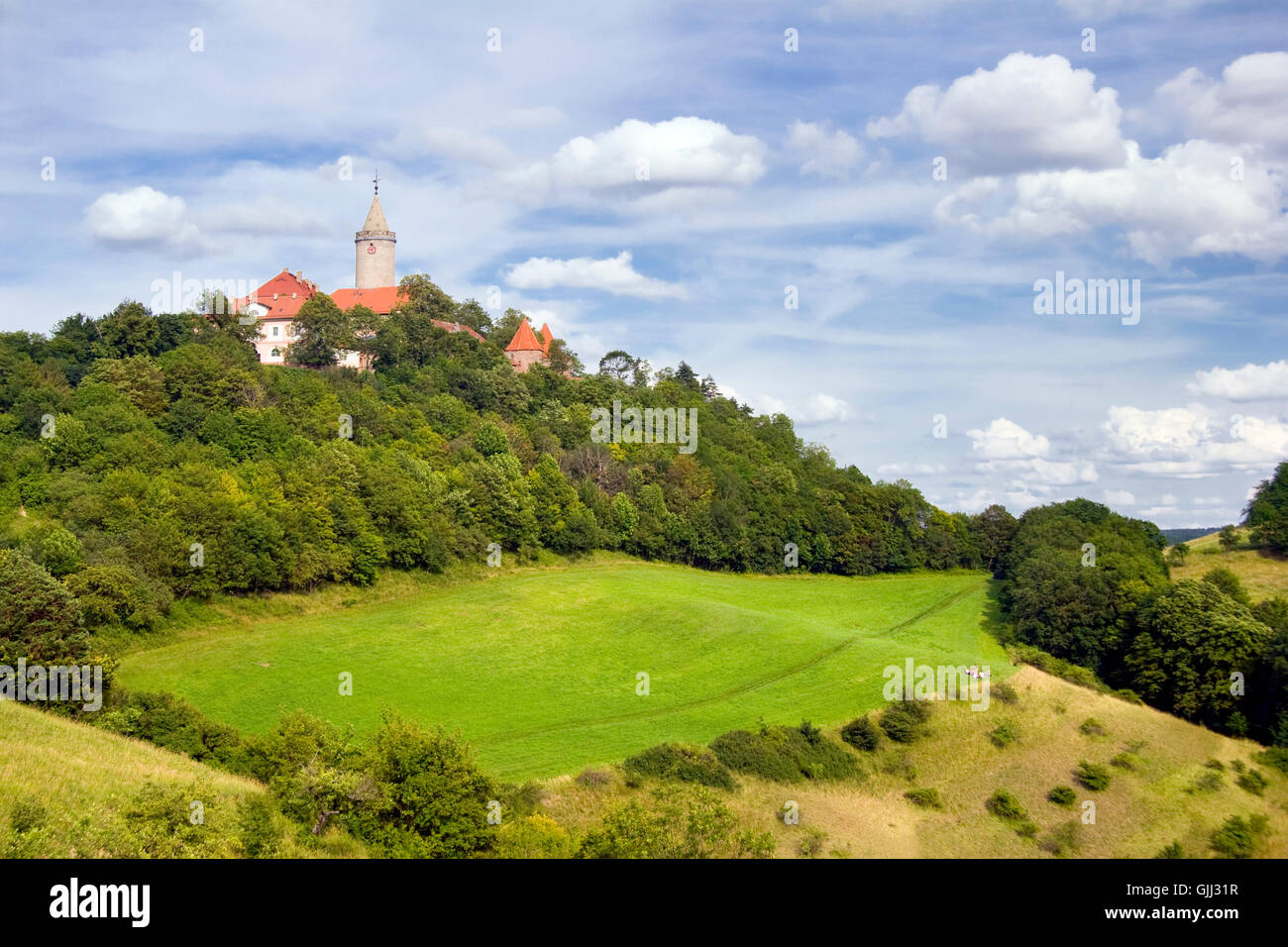 thuringia chateau castle Stock Photo - Alamy