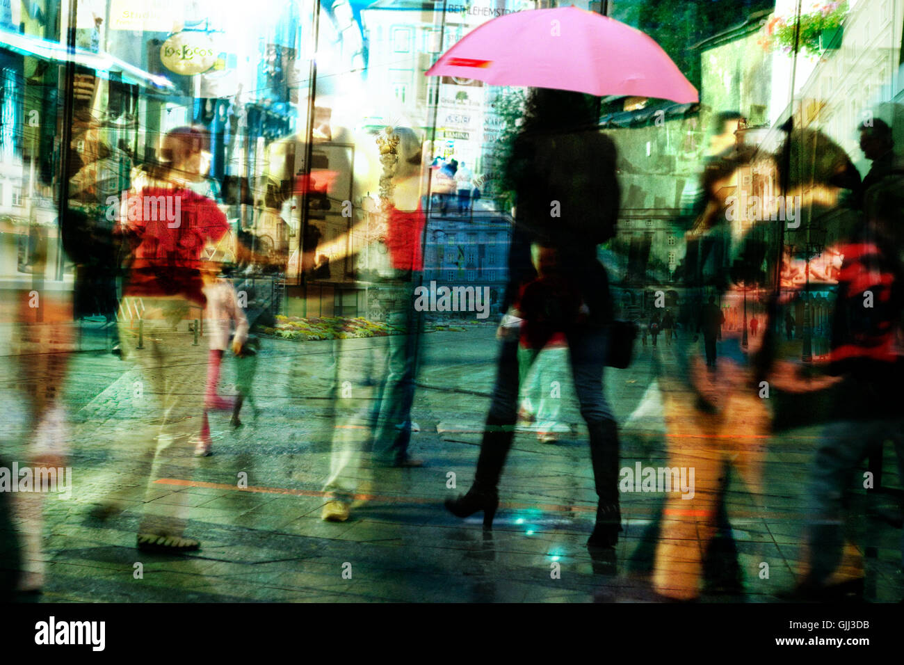 Fußgänger fußgängerzone hi-res stock photography and images - Alamy