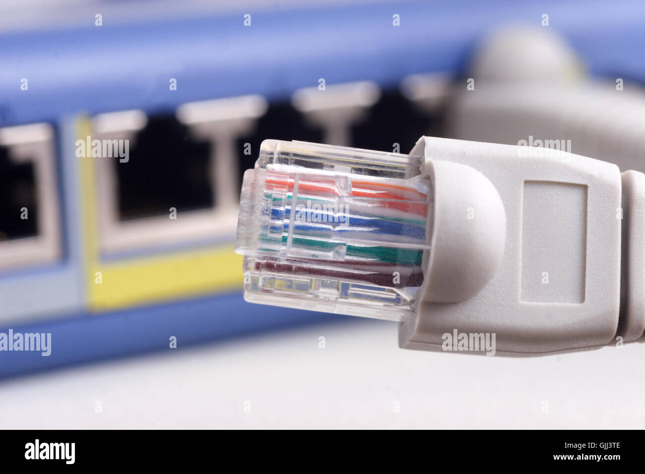 cable technology broadband Stock Photo - Alamy