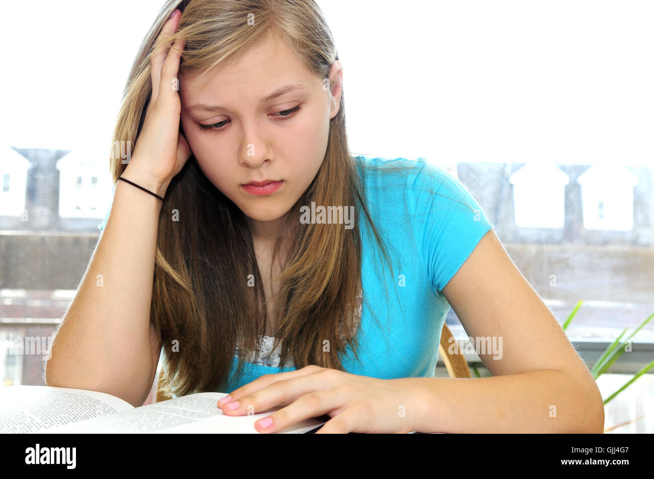 study teen teenager Stock Photo - Alamy