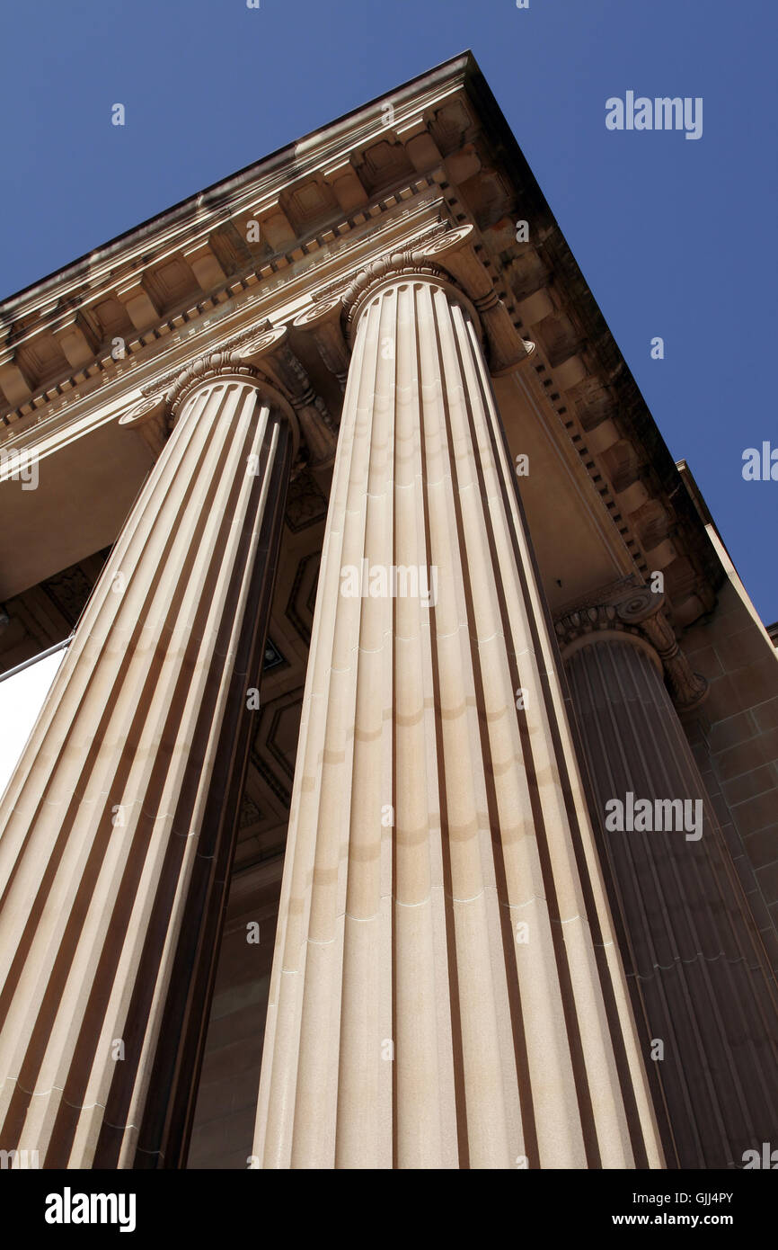 classical sandstone column Stock Photo - Alamy