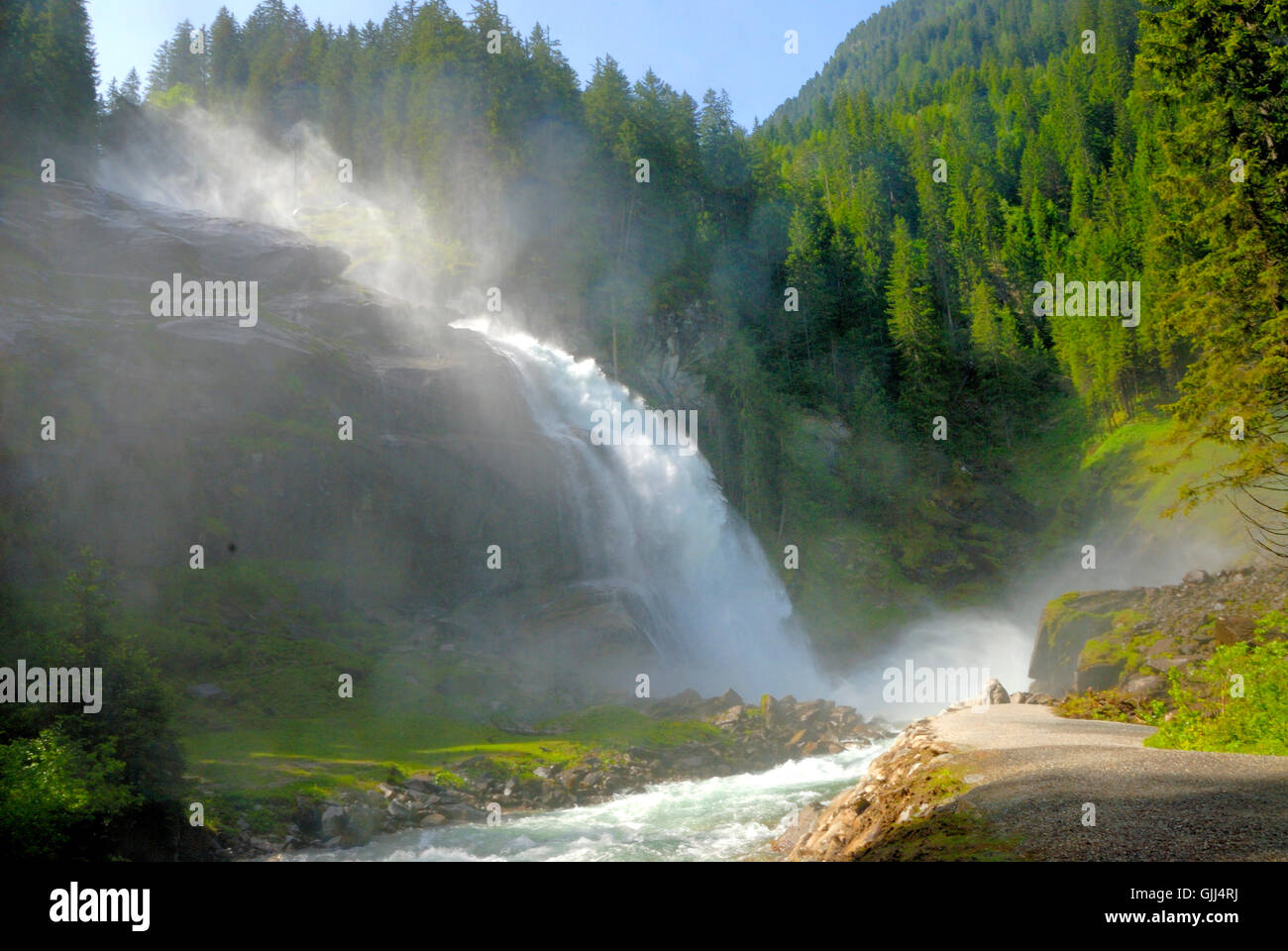 Krimmler waterfall hi-res stock photography and images - Alamy