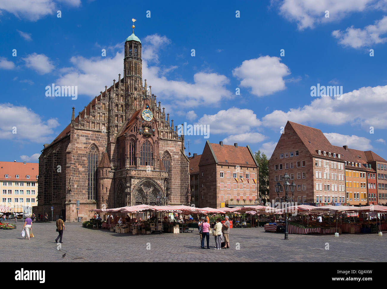 historical church nuremberg Stock Photo - Alamy