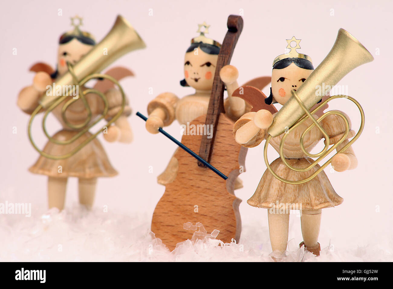 Angels art deco hi-res stock photography and images - Alamy