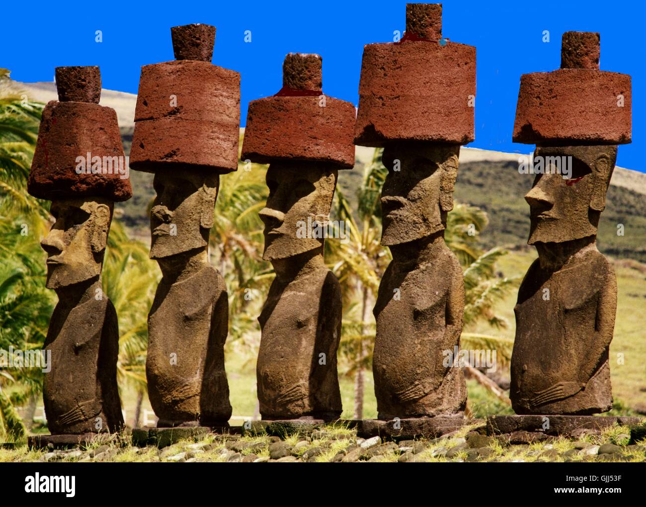 national park chile osterinsel Stock Photo - Alamy