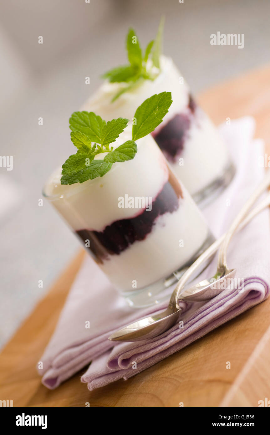 fruit curd curds Stock Photo - Alamy