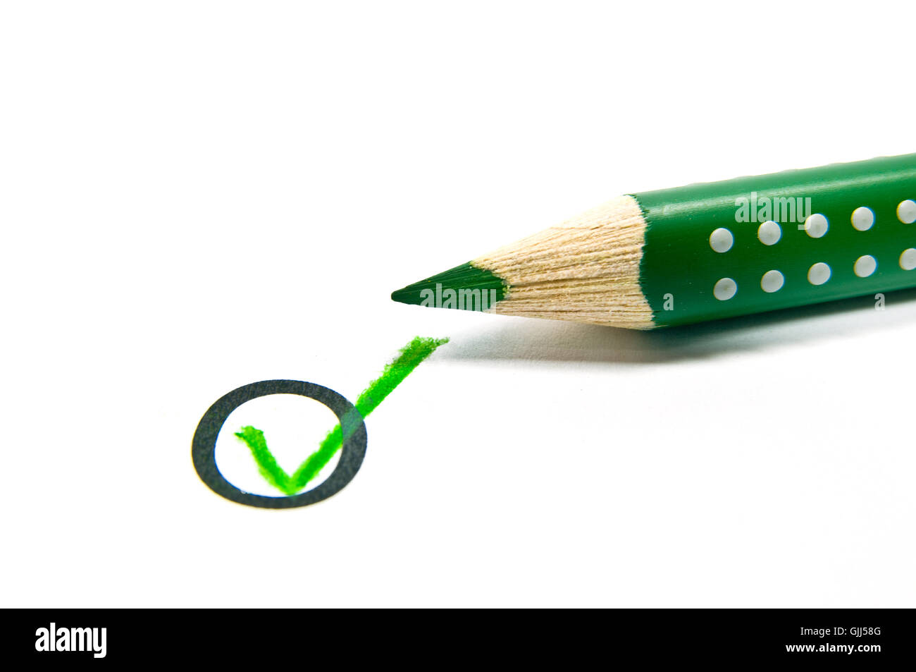 tick it off Stock Photo - Alamy