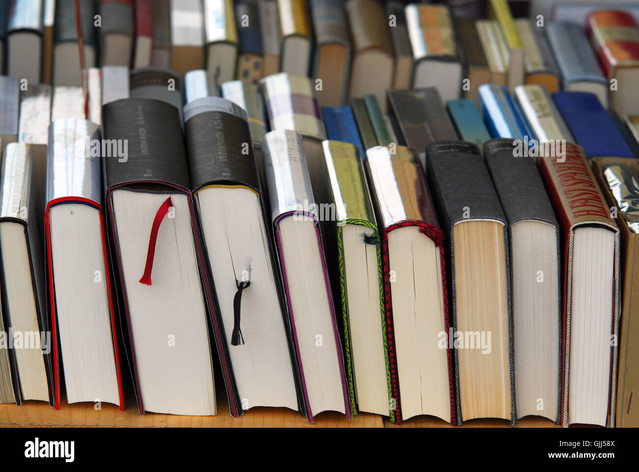 Books tied up hi-res stock photography and images - Alamy