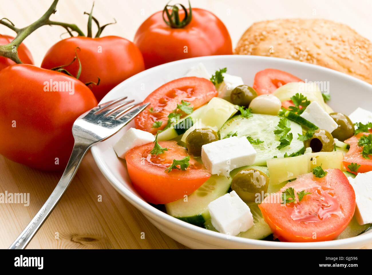 greek cucumber diet Stock Photo - Alamy