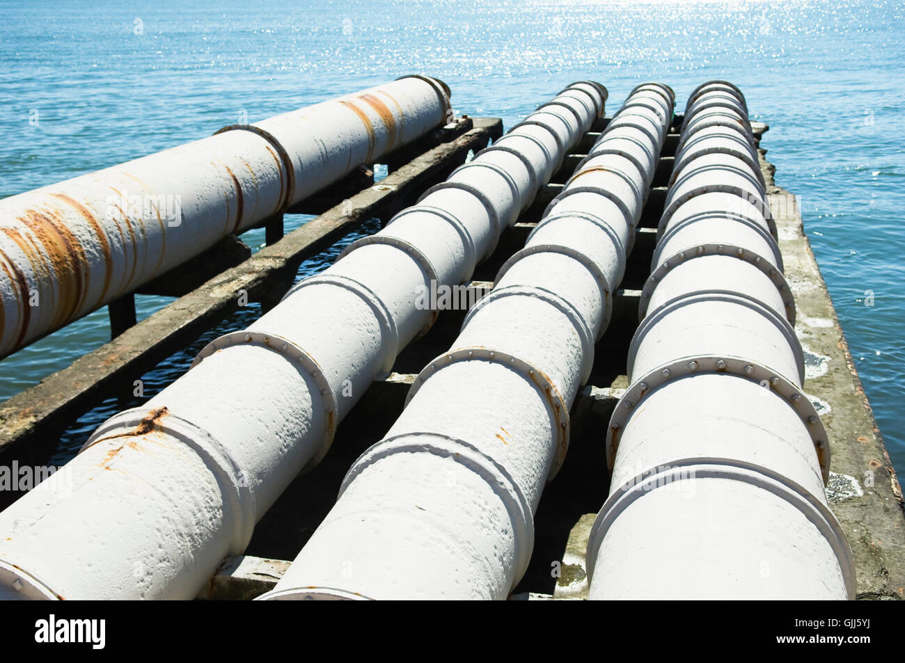 System of water discharge hi-res stock photography and images - Alamy