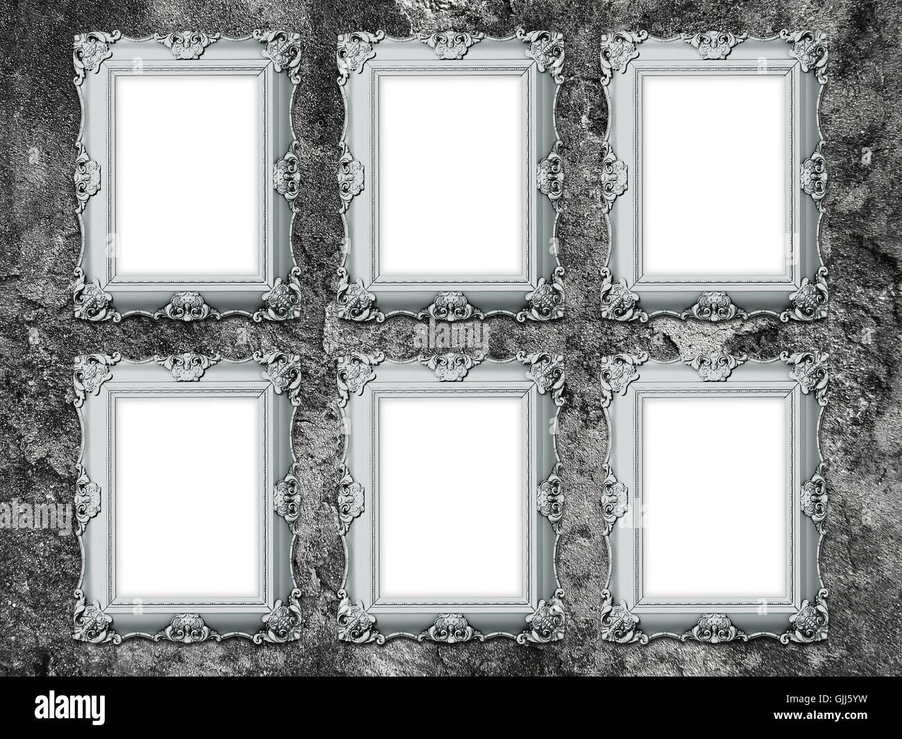 Six picture frames hi-res stock photography and images - Alamy