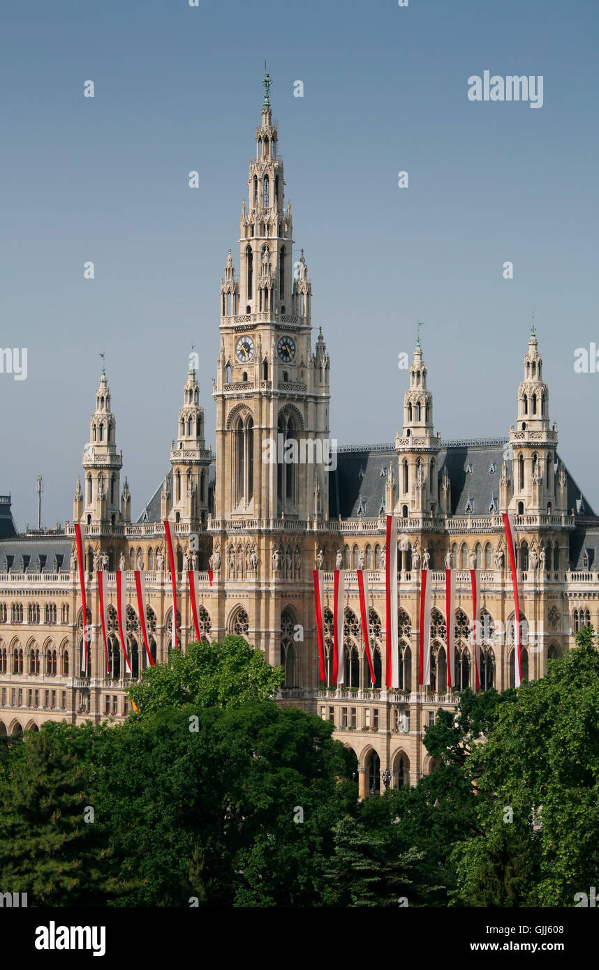 Rathaus vienna hi-res stock photography and images - Alamy