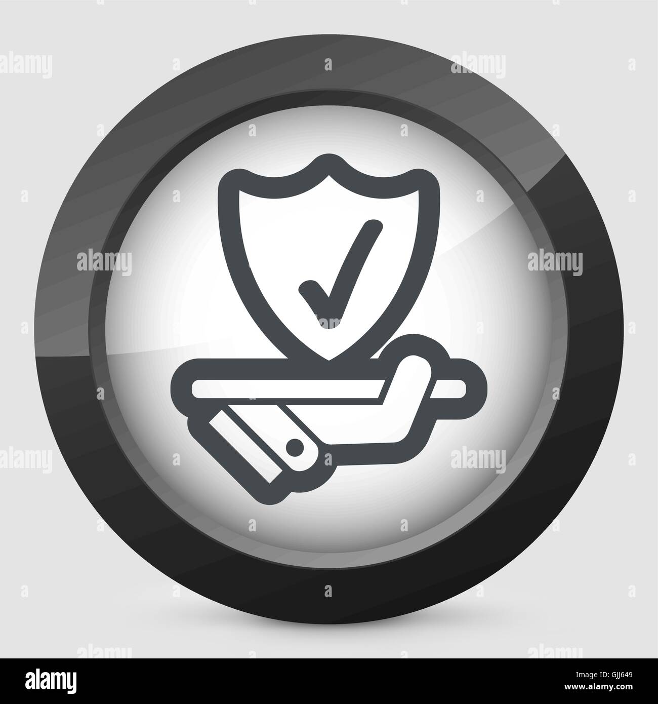 Best protection service icon Stock Vector Image & Art - Alamy