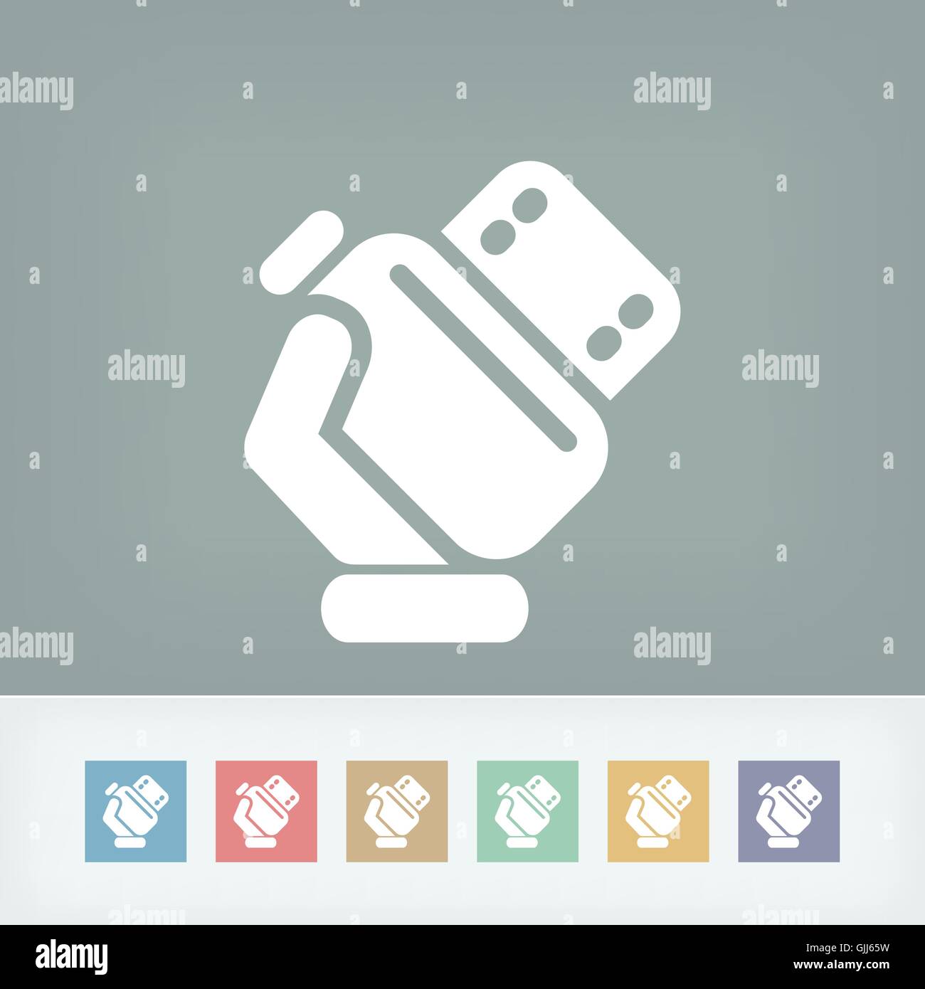 Hand service Stock Vector Images - Alamy