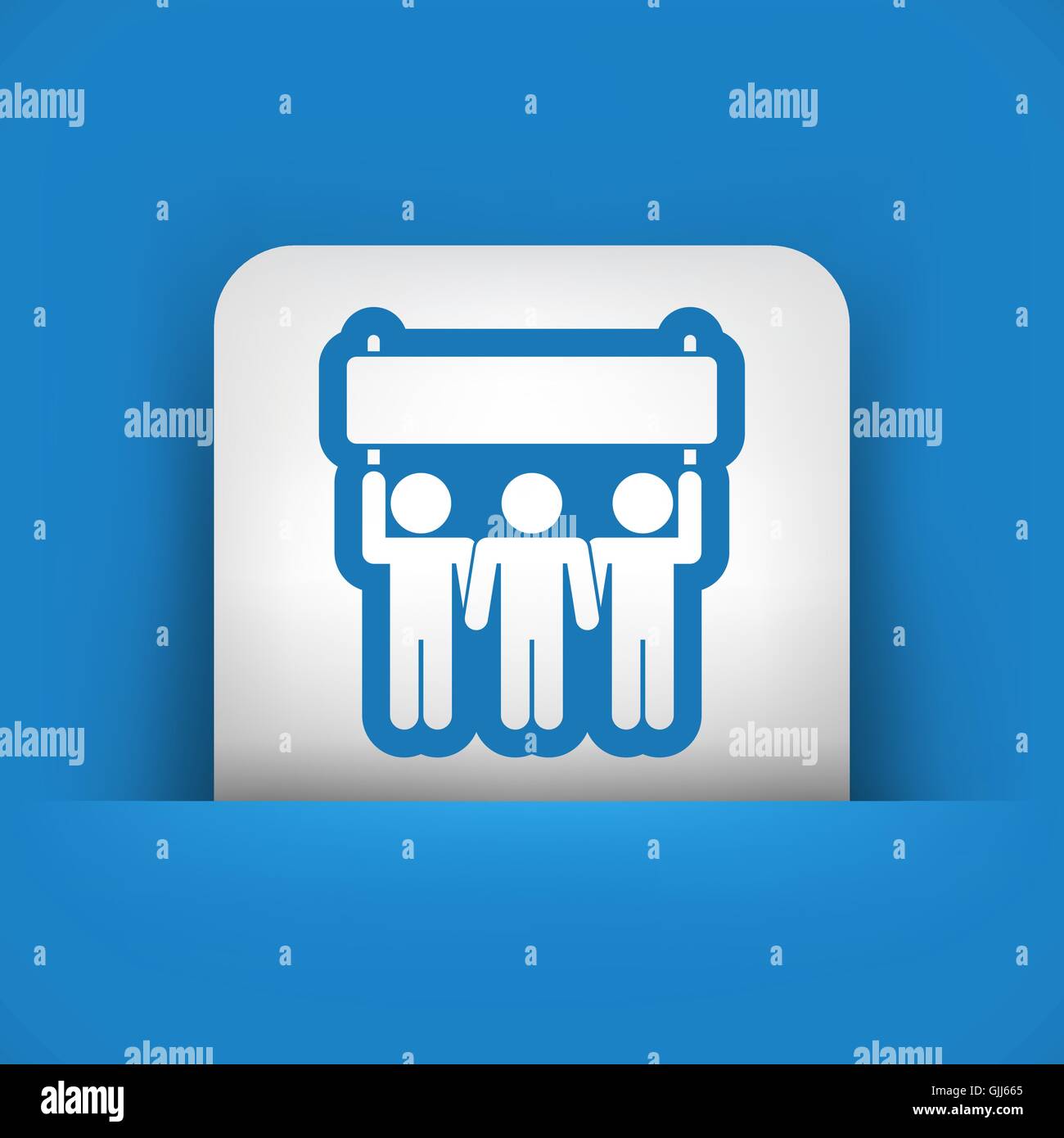 Protest or support group Stock Vector Image & Art - Alamy