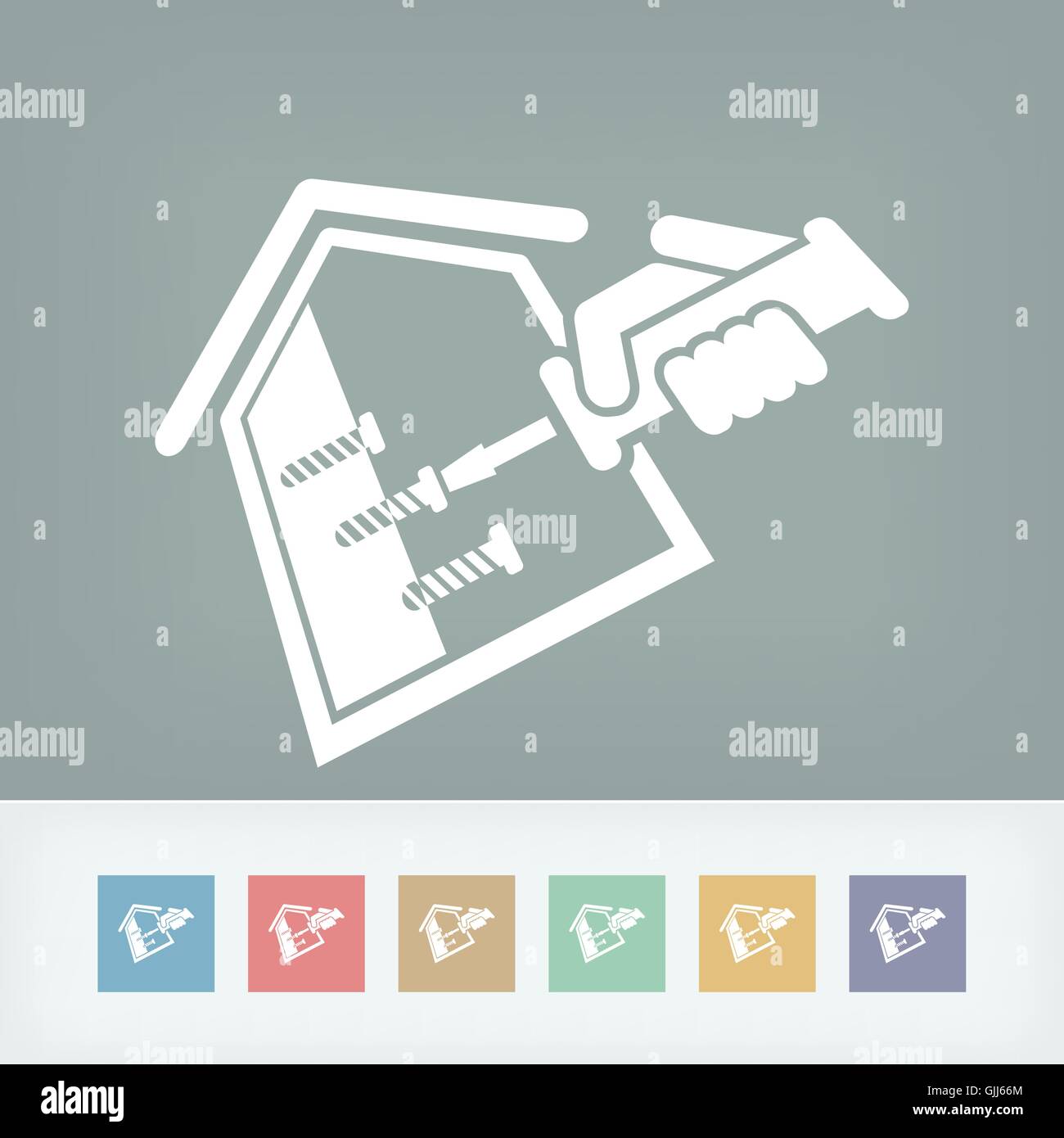 Repair domestic Stock Vector Images - Alamy