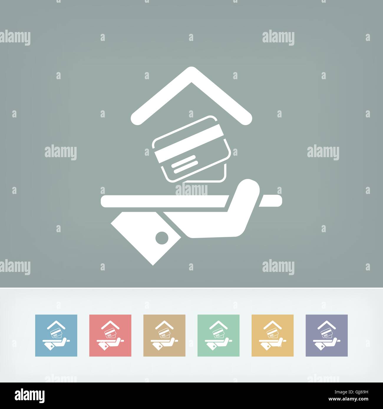 Credit card payment accepted Stock Vector Images - Alamy